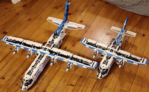 Lego Moc Cargo Plane With 4 Engines By Zz0025 Rebrickable Build