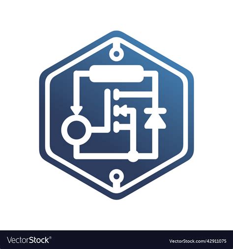 Electronic Circuit Design Royalty Free Vector Image