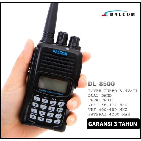 Jual Ht Dalcom Japan Dl 8500 Dual Band Shopee Indonesia
