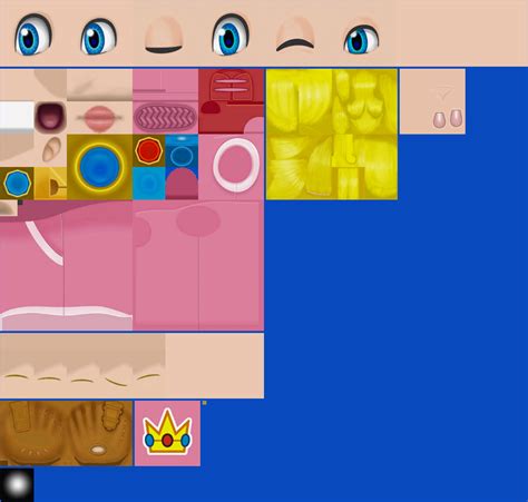 Wii Mario Super Sluggers Peach The Textures Resource