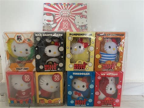 Mcdonalds Hello Kitty 8 Types Hobbies And Toys Memorabilia