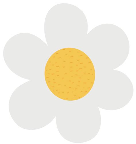 ícone Plano De Flor Margarida 18802992 Png