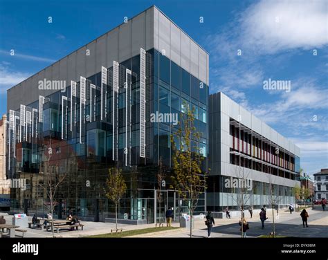 Alan Gilbert Learning Commons Building Manchester University Campus