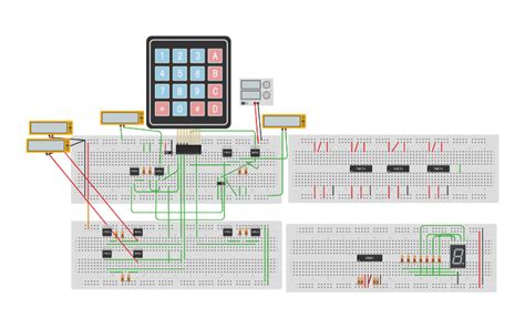 Circuit Design 중간고사 Tinkercad