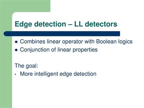 Evolving Logical Linear Edge Detector With Evolutionary Algorithms Ppt Download