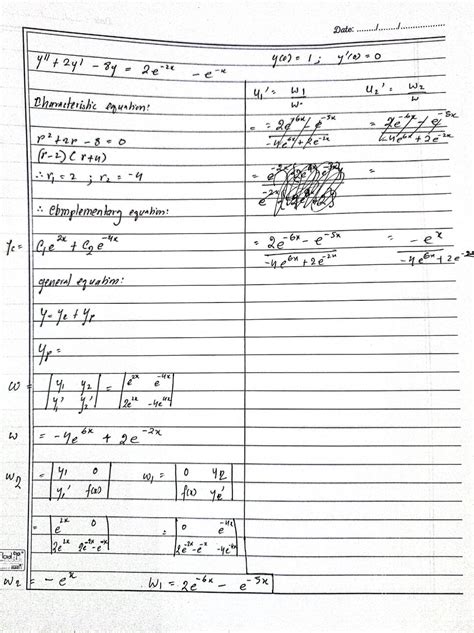 Can Anyone Explain Me Where I Went Wrong In These 2nd Ode Questions And