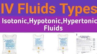 IV Fluids Types And Uses Commonly Used IV Fluids Intrav Doovi