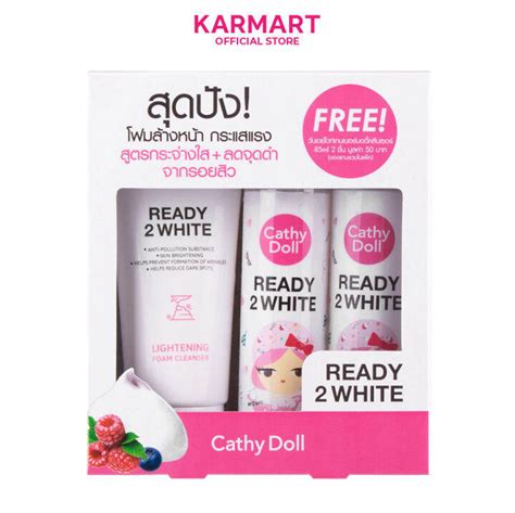 Cathy Doll All ชดไลทเทนนงโฟม ml EXP วนเดยบอดคลนเซอร ml ชน GIFT Lazada co th