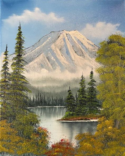 Mt Rainer On A Summer Day