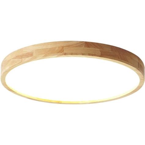 Plafonnier Led à Encastrer Rond Moderne De Couleur De Bûche Ronde Une
