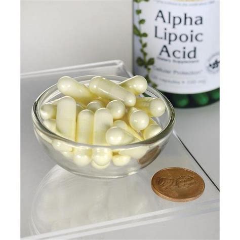 Swanson Ala Kwas Alfa Liponowy 100mg 120 Kap Witaminyswansonpl