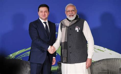 Ukraine President Thanks Modi For Support Connected To India News I
