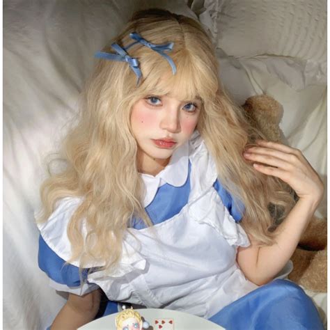 Blonde Layered Cosplay Wigs New Arrivals