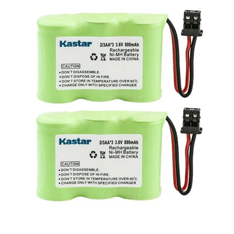 Kastar Pack AA V MAh Ni MH Battery Replacement For EmpireCPB B CPB B