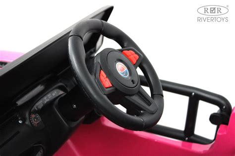 Детский электромобиль T222TT розовый | RiverToys.ru