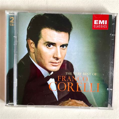 Italian Vocals Cd Set The Very Best Of Franco Corelli 2xcd Import