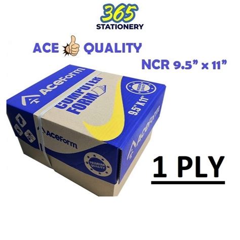1ply 1ply 2up Aceform Sonoform Computer Paper Computer Form