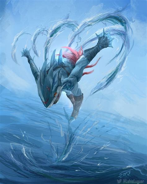Mako Brawlhalla Fanart Lehis Luguer Black Art Pictures Concept
