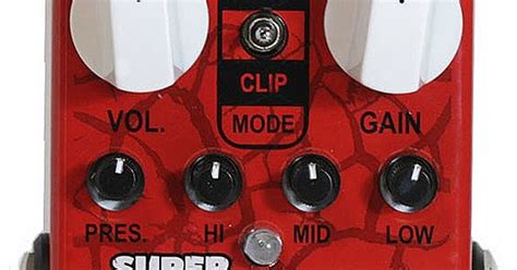 Stomp Box Steals Overdrive M I Audio Super Crunch Box The