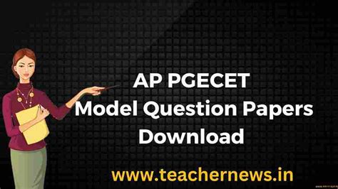 Ap Pgecet Model Question Papers Download 2024 Pgecet Old Question