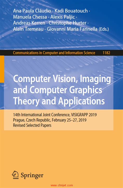 Computer Vision Imaging And Computer Graphics Theory And