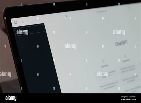 New York USA April 7 2023 Creating New Chat In OpenAI ChatGPT Menu With Tools On Computer