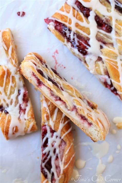 Raspberry Cheese Danish Redux Tinas Chic Corner