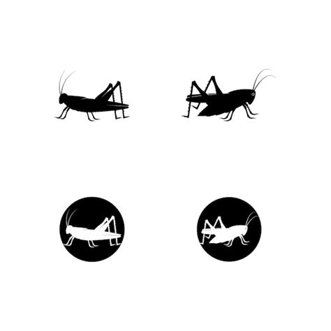 Premium Vector Grasshopper Logo Template Vector Icon