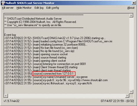 Setting Up A Shoutcast Server