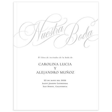 Nuestra Boda Wedding Invitations