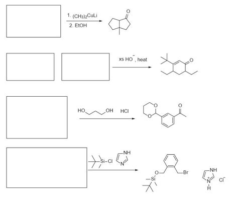 Solved Draw The Reactant S In The Following Reactions Chegg