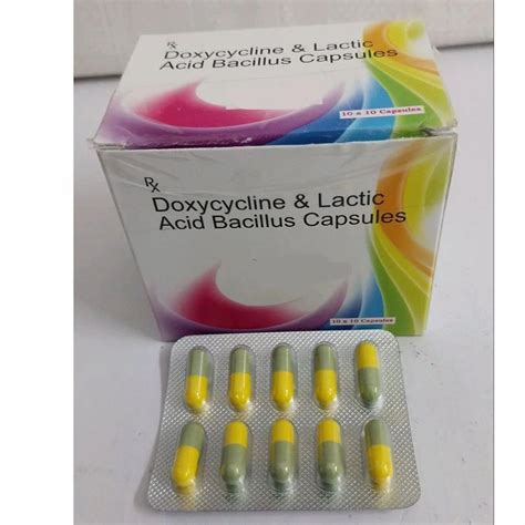 Doxycycline Lactic Acid Bacillus Capsules At ₹ 140 Box Ludhiana Id 2853728104462