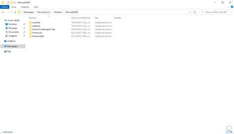 Cómo ver versión NET Framework Windows 10 Solvetic