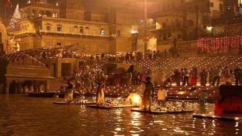 Varanasi Shimmers For Dev Deepawali Millions Of Lamps To Illuminate