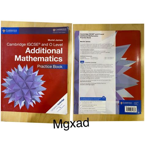 Igcse Add Maths Practice Book Hobbies And Toys Books And Magazines
