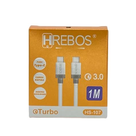 Cabo Hrebos Usb Tipo C Turbo Metro Kabum