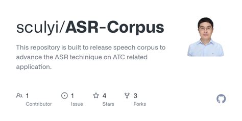Github Sculyiasr Corpus This Repository Is Built To Release Speech