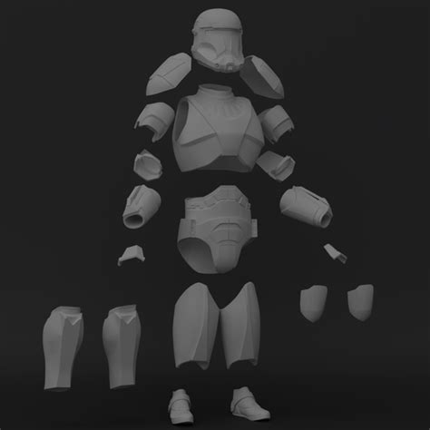 Stl File Clone Republic Commando One12 Stl Files 3d Print Model ⭐ ・3d Printer Model To
