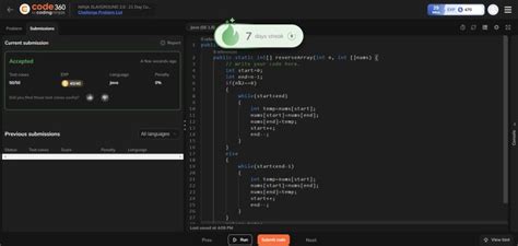 Ninjasslayground Codingninjas Codeeveryday 21daychallenge