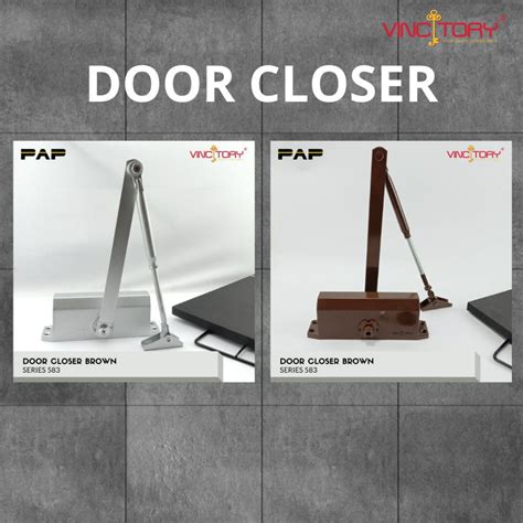 Jual Door Closer Penahan Pintu Otomatis Penutup Pintu Hold Open Derajat Vincitory Shopee