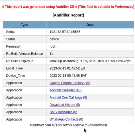 How To Use Andriller Forensic Tool [solved] Golinuxcloud