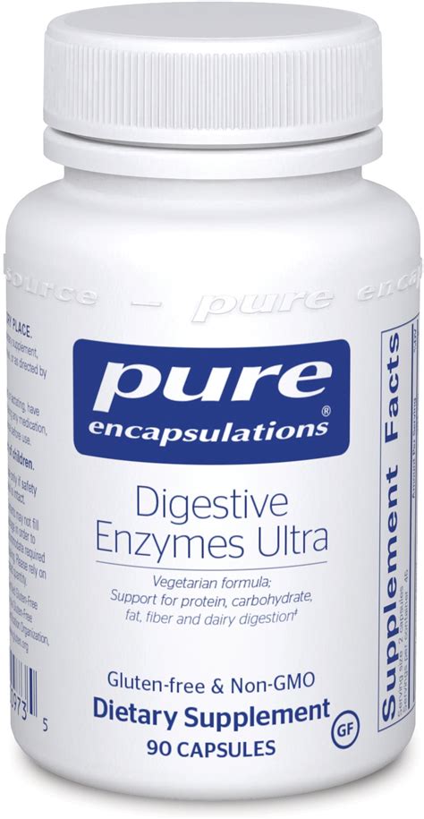 Pure Encapsulations Digestive Enzymes Ultra Supplement To Aid In