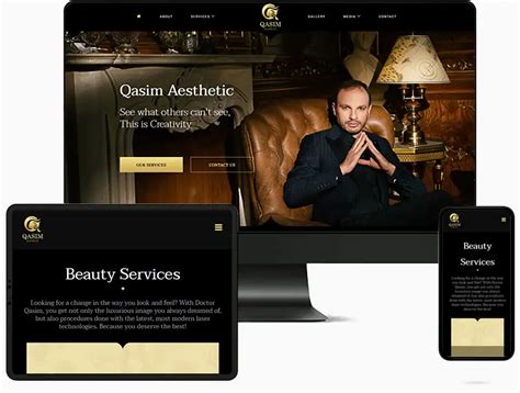 Doctor Qasim Website Prezentare Web Design Wordpress