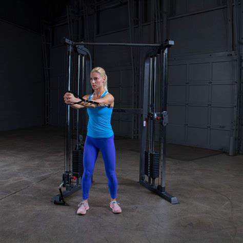 Body Solid Powerline Pft100 Functional Trainer Cable Machine Dual