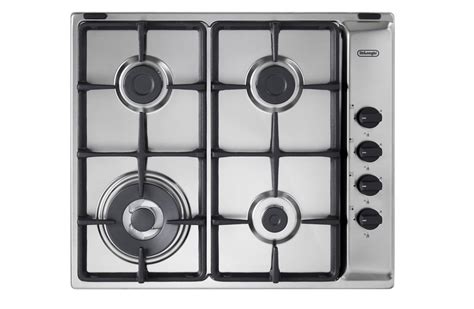 DeLonghi YL 46 PRO Piano Cottura Acciaio Da Incasso 58 cm Gas 4 ...