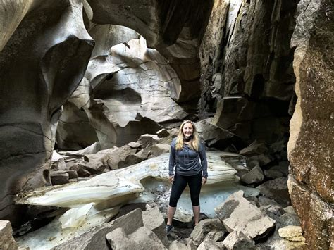 Hike To Ice Caves Waterfall And Erratics On Grottos Trail Near Aspen