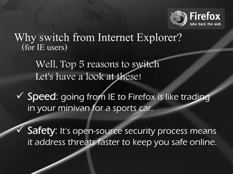getting started with firefox ppt