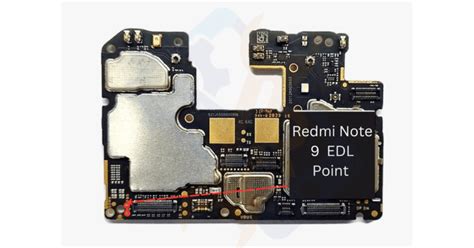 Redmi Note 9 EDL Point Test Point Guide For Unbrick Flashing Quick Repair