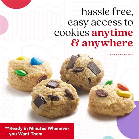 Davids Cookies Preformed Frozen Cookie Dough Chocolate Chunk And Candy