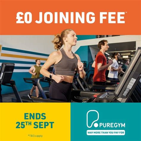 0 Joining Fee At PureGym Visit Altrincham